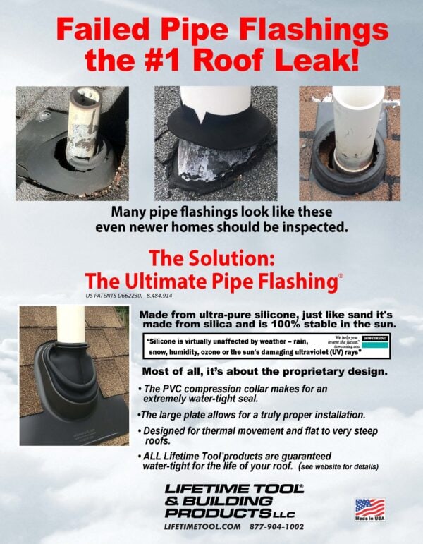 Ultimate Pipe Flashing For Metal Roofs | Lifetime Tool