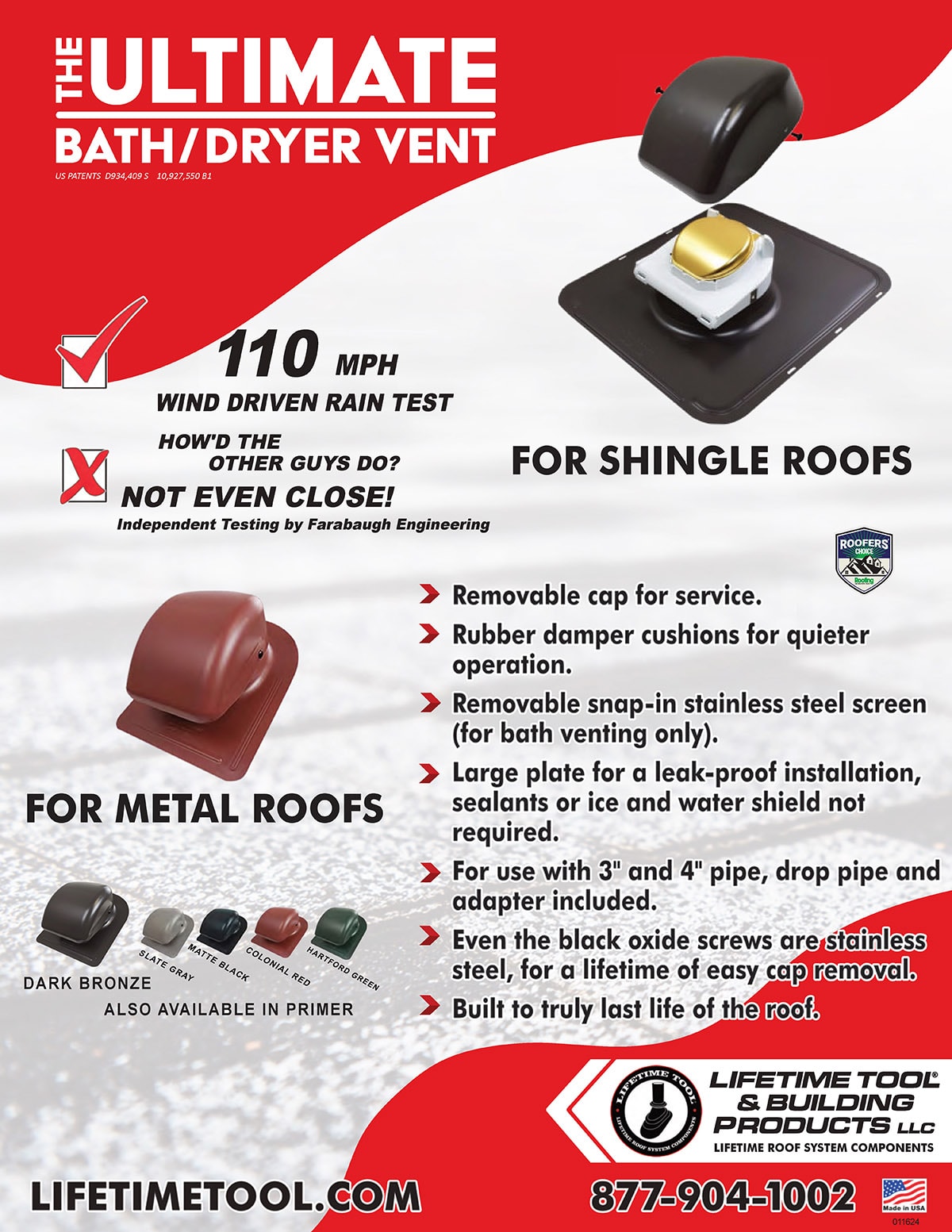 The Ultimate Bath/Dryer Vent Flyer