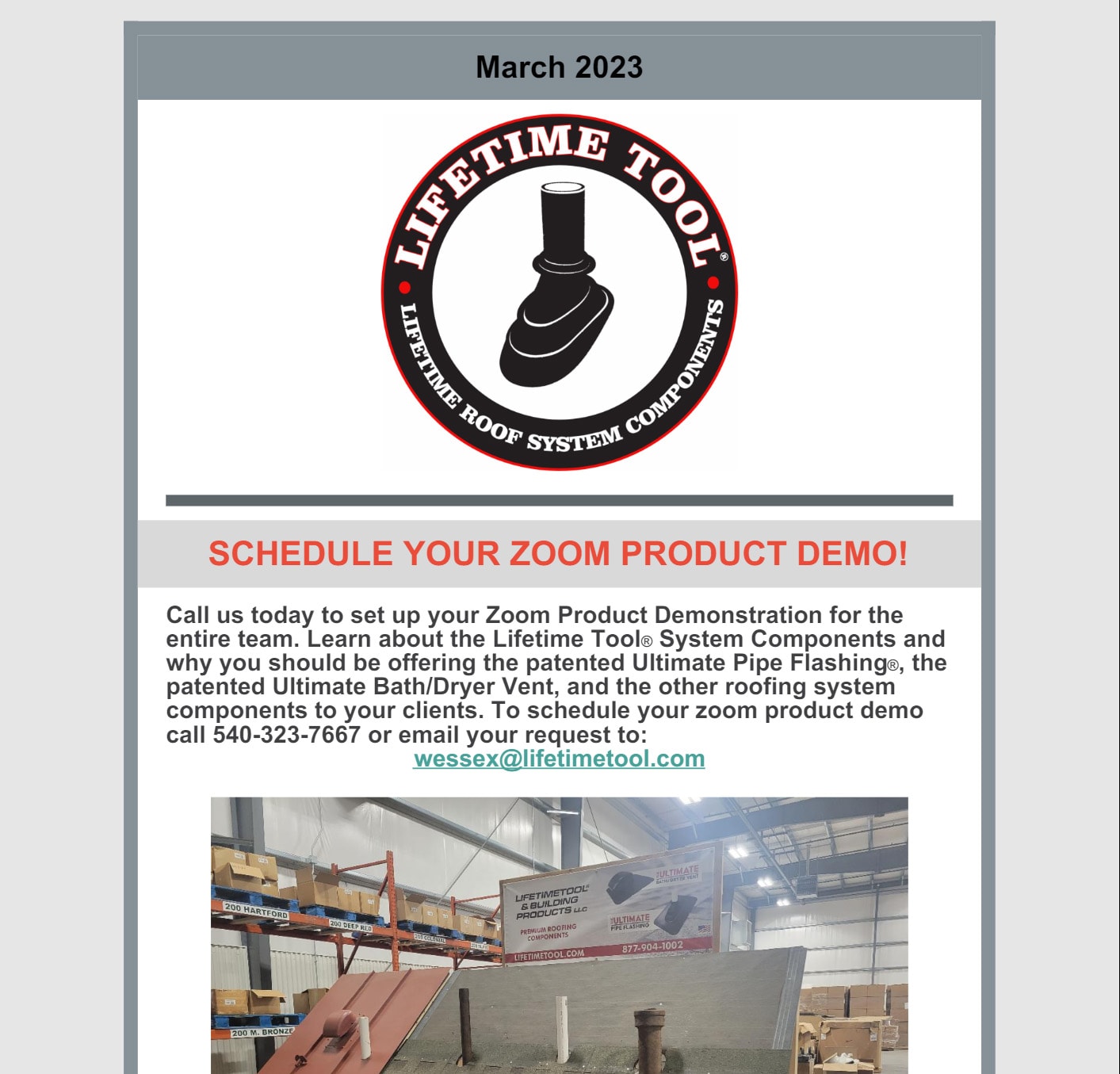 Lifetime Tool® Newsletter March 2023 | Lifetime Tool & Building ...